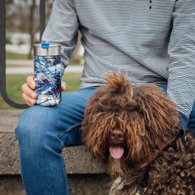 Termální hrnek Quokka Boost Greenstone s infuzérem 400 ml