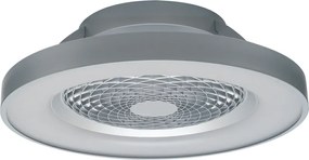 Mantra 7125 Tibet, stropní svítidlo s ventilátorem a dálkovým ovladačem, LED 70W 2700K-5000K, ventilátor 35W, stříbrná