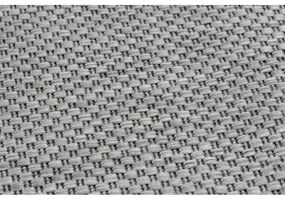 koberec FLAT 48663/320 SISAL šedá HLADKÝ velikost 160x230 cm | krásné koberce cz