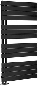 Aqualine - Topné těleso Mili, 60x122 cm, 632 W, černá mat DC626T
