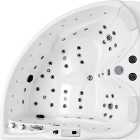 BPS-koupelny Hydromasážní vana HYD-RO764L 150x150 LEVÁ s ohřevem vody