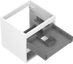 Mexen Box-A, závěsná skříňka 50 cm, 2 zásuvky, bílá matná, 91AX0-0500-470-2-01