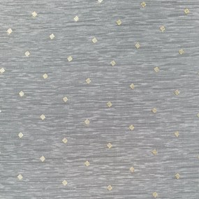 ZÁCLONA NA KROUŽCÍCH SIBEL 300 CM X 250 CM CM BÍLÁ