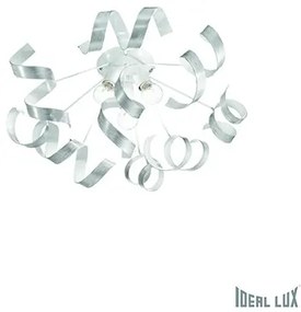 Stropní a nástěnné svítidlo Ideal Lux Vortex PL3 argento 101576 stříbrné