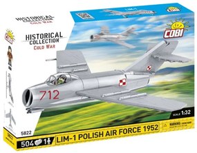 Cobi 5822 Cold War LIM-1 Polish Air Force 1952, 1:32, 504 kostek