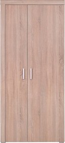 Skříň dvoudveřová Damis 90x203x55 cm Dub sonoma