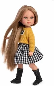Guca 985 PENELOPE - realistická panenka s celovinylovým tělem - 34 cm