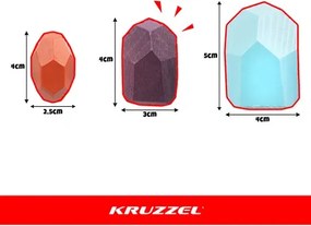 Dřevěné kostky – sada 16 kusů odolných kostek pro děti