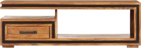 Konferenční stolek 100 x 45 x 33 cm masivní akáciové dřevo 247493