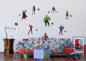 Dětská samolepka na zeď Marvel Avengers, Disney | 65 x 85 cm | DDK2326