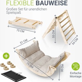 Juskys Dětská lezecká sestava Movario Velikost: malá