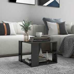 vidaXL Konferenční stolek 40 x 40 x 30 cm kompozitní dřevo [806312] Barva: Černá