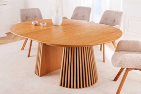 Roztahovací jídelní stůl Wadeline 120-160-200 cm přírodní dub