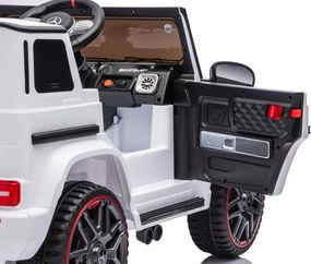 Ramiz Dětské vozidlo Mercedes G63 AMG LIFT, bílé