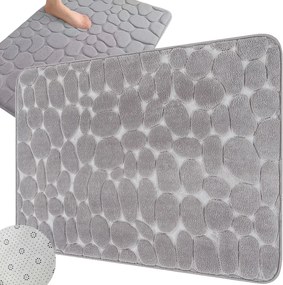 Verk Group Koupelnový kobereček, měkký, savý, protiskluzový, velký, 80 x 50 cm, do sprchy