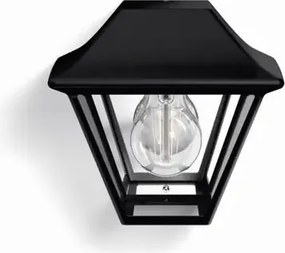 Philips 16494/30/PN Alpenglow černá / Venkovní nástěnné svítidlo / E27