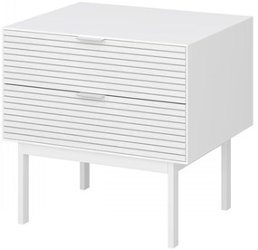 Tvilum Noční stolek Sean bílá/masiv bílá