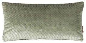 Zelený polštář Dutchbone Spencer, 60 x 30 cm