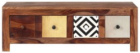 Konferenční stolek 90 x 50 x 30 cm masivní sheeshamové dřevo - Default Title
