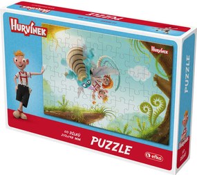EFKO Puzzle Hurvínek III 21x15cm 60 dílků skládačka v krabici ef86853