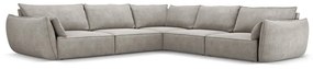 Světle šedá rohová pohovka (variabilní) Vanda – Mazzini Sofas
