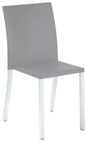 GABER - Židle LIBERTY - šedá/hliník