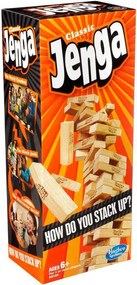HASBRO HRA Jenga set 54 dílků v krabičce Dřevo *SPOLEČENSKÉ HRY* 14a2120