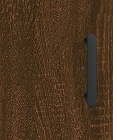 Skříň highboard hnědý dub 34,5 x 34 x 180 cm kompozitní dřevo,  3199248
