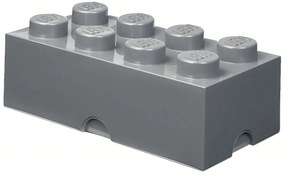 OnaDnes -20% Lego® Šedý úložný box LEGO® Smart 25 x 50 cm