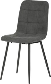 Jídelní židle Autronic šedá Látka CT-281 GREY2