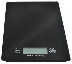 ISO 1158 Digitální kuchyňská váha SLIM 5kg - černá