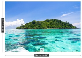 Fototapeta Blue Paradise Island 104x70