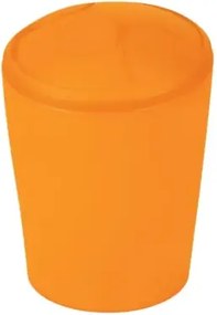 Spirella MOVE výklopný odpadkový koš 2 L oranžový / plast