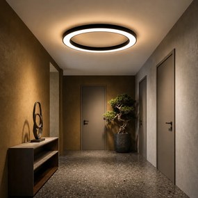 Immax NEO PASTEL SLIM Smart stropní svítidlo 95 x 7cm 68W černé Zigbee 3.0