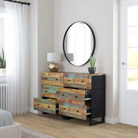 Příborníky 2 ks 60 x 33 x 75 cm masivní recyklované dřevo 3143637