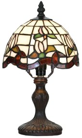 Stolní Tiffany lampa  Geertjan – 18x32 cm