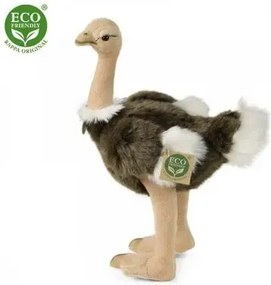 RAPPA Plyšový pštros emu 32 cm / ECO-FRIENDLY / od 0 měsíců