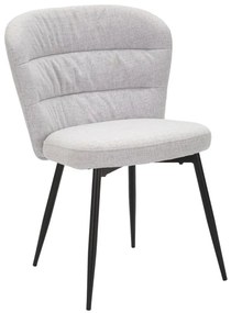 Mauro Ferretti Židle LOSANNA GRIGIA SET 2 ks 48X60,5X85 cm
