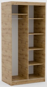 ADRK Furniture Posuvná skříň Delia 100 ADRK-SW-DEL-100-AB