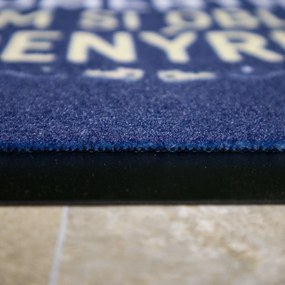 Mercury Flooring, Trenýrková rohožka 40x60 cm - na ven i na doma, 40x60, modrá