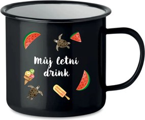 Personalizovaný retro plecháček s letním mixem