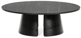 Konferenční stolek cep černý 110 x 110 MUZZA