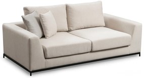 Hanah Home Dvoumístná pohovka LINE béžová 201 cm 560ARE1317