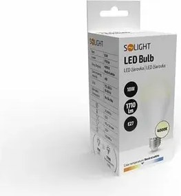 Solight WZ534 LED žárovka E27 18W / 4000K / 1710lm / 270 °