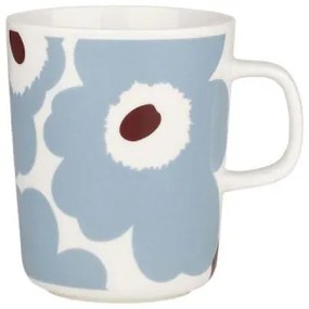 Hrnek Oiva Unikko Wine Red 2,5 dl Marimekko