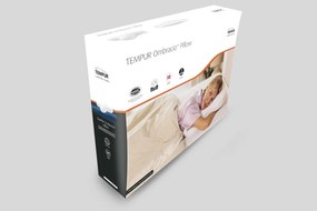 Ergonomický polštář poskytující jedinečnou oporu při spánku na břiše TEMPUR® Ombracio 2.0, 60x50 cm + povlak na polštář zdarma