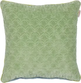 Pip Studio sametový polštář 45x45cm, modro-zelený (Velvet dekorační polštář 45x45cm s výplní dvoubarevný)