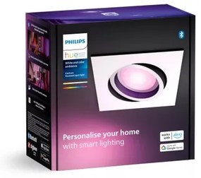 Philips - LED RGBW Stmívatelné podhledové svítidlo Hue CENTURA 1xGU10/4,2W/230V