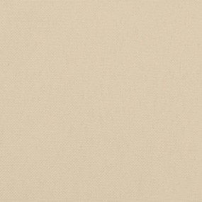 Poduška na lehátko béžová 200 x 70 x 3 cm oxfordská látka 314221