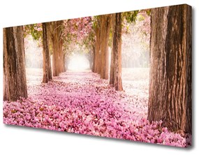 Obraz na plátně Strom Růže Květiny Příroda 120x60 cm